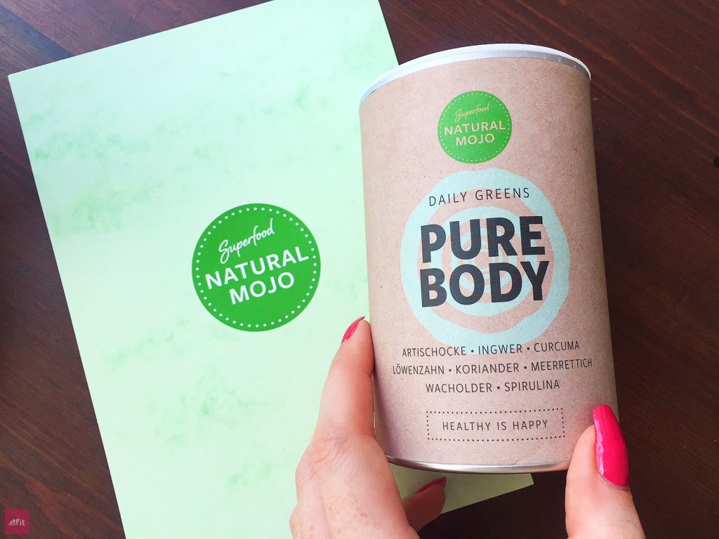 NATURAL MOJO PURE BODY ERFAHRUNG - Daily Greens Smoothie (Anwendung ...