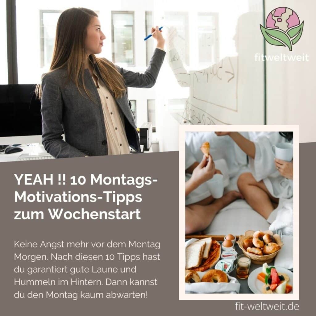 10 Montags - Motivationstipps zum Wochenstart: Überwinde deine Angst!