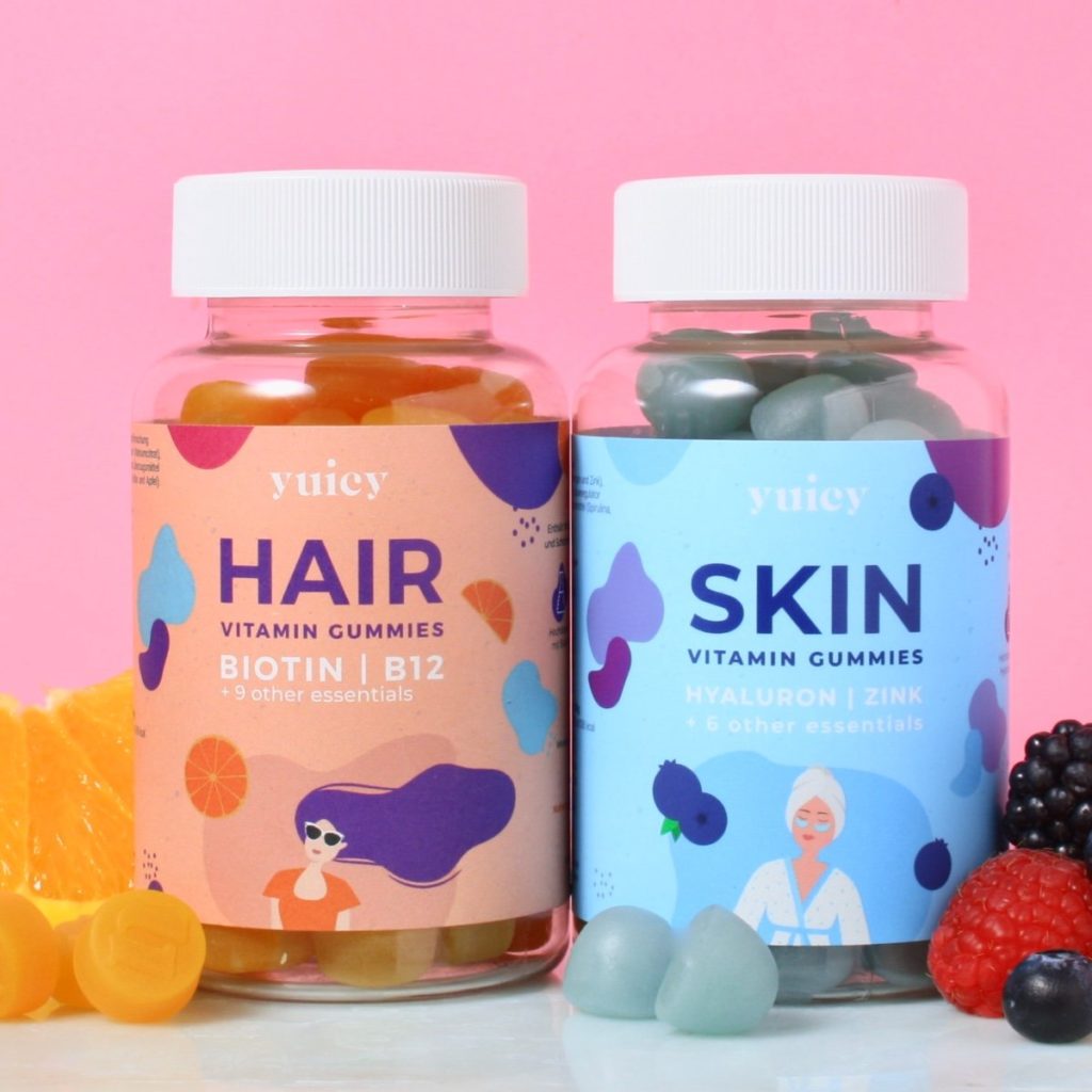 Erfahrungen YUICI Gummie Skin Hair Vitamin Gummies - fit-weltweit.de