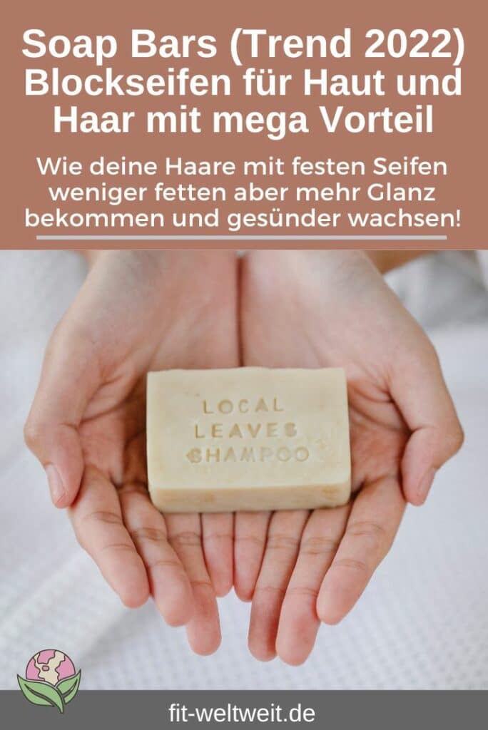 Feste Seifen Test, Anwendung Haut & Haare Soap Bars Blockseife