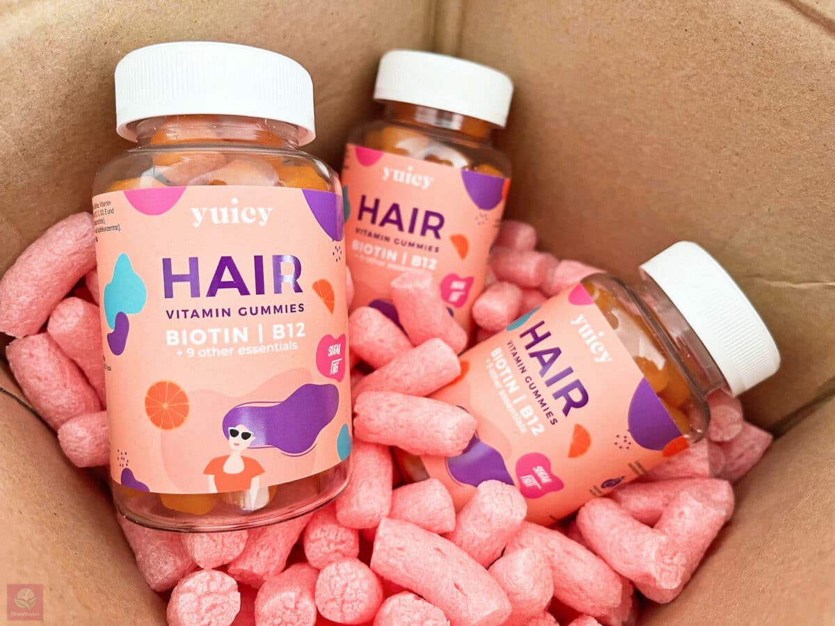 YUICY ERFAHRUNGEN Vitamin Gummies Test: Hair, Skin, Shape Code