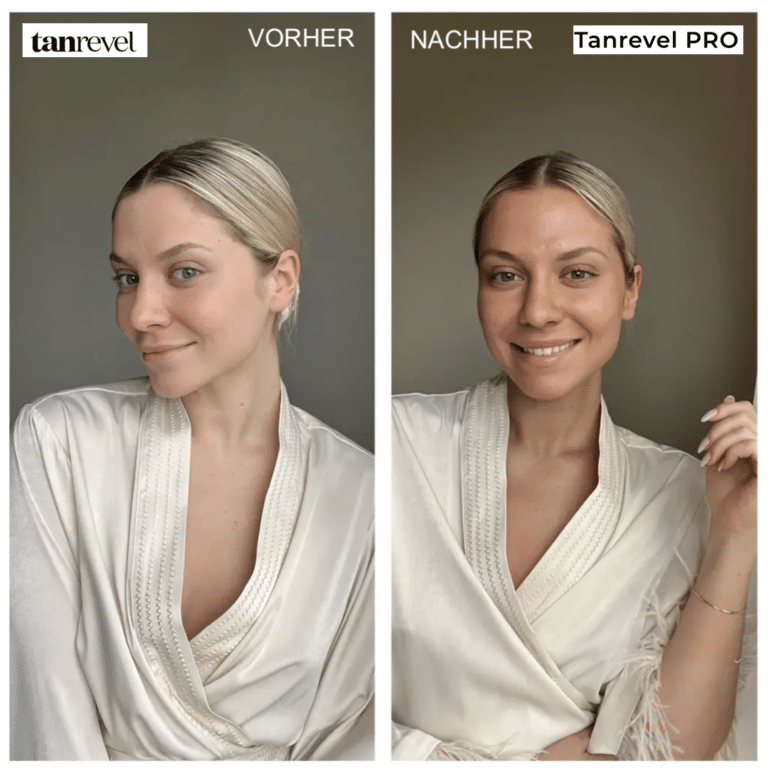 Spray Tan Vorher Nachher